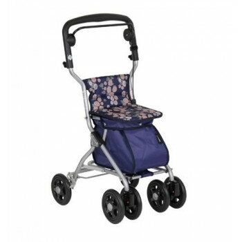 本体幅43cmとスリムなので、狭い道、店内でもスイスイ進めます。ほどよく入るバッグはお買い物にも便利です。足元のストッパーを踏むと、駐車ブレーキが掛かります。サイズ組立時:幅430×奥行500×高さ850〜915mm、折り畳み時:幅430×...