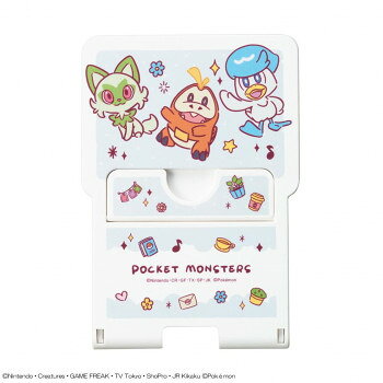 手書き風のポケモンアートとパステルカラーがかわいい。スマホスタンドを使わない時もかわいく保管できます。スマートフォン、10inch以下のタブレットで使用可能なスマホスタンド。スタンド部分は4段階に角度調節可能だから、自分好みの角度にできます...