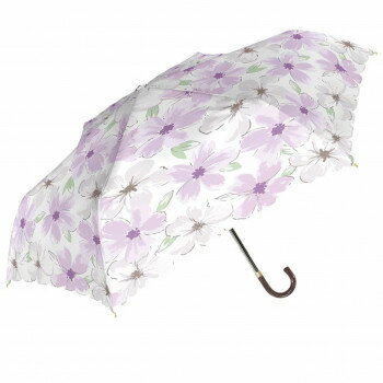 大花デザインです。※重さ・サイズは目安です。※ご覧のモニターにより実物と色味が異なる場合がございます。予めご了承ください。サイズ全長:28cm、直径:90cm、親骨:50cm個装サイズ：6×6×28cm重量170g個装重量：180g素材・材...