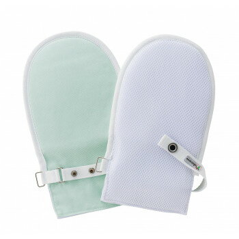 「身体を傷付ける」「カテーテルを抜いてしまう」などの危険行為やおむついじりがみられるときに、一時的に使用します。甲側がメッシュになったタイプ。夏場など、通気性をお求めお場合に最適です。■洗濯方法液温40度限度、洗濯機弱サイズ横18×縦32....