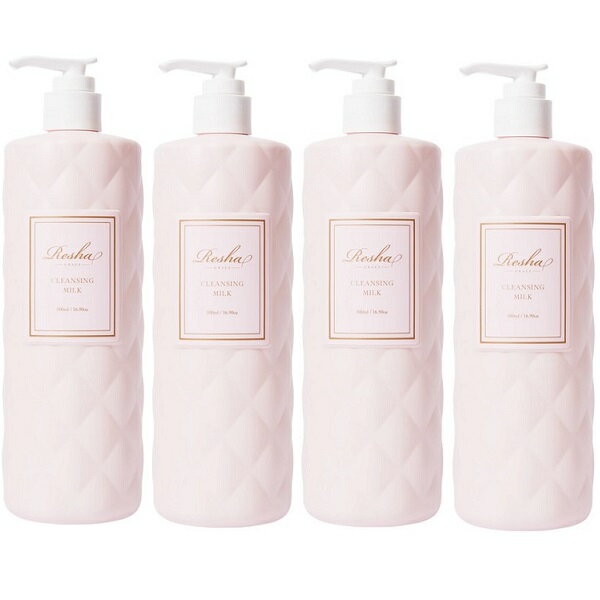 商品名GRACEResha（グレースリシャ）クレンジングミルク 500ml仕様■容量：500ml■使用量：1回あたり7ml（2?3プッシュ）で約71回分■製造国：日本全成分水、ラウロイルグルタミン酸ジオクチルドデセス-5、BG、グリセリン、...
