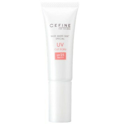 商品名セフィーヌ ザ・UVカットエクリュ25 30g仕様■内容量：30g■1回あたり使用量：1プッシュ程度日やけ止め、メイク下地、美容液を1本に敏感肌でも使えるUVカットメイク下地やさしさでお肌をしっかり守る、ノンケミカル処方*1の日やけ止...