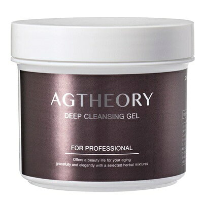 商品名AGtheory ディープクレンジングジェル 300g【業務用】仕様■内容量：300g体温でとろけるなめらかジェルクレンジング適度な厚みと硬さにこだわったジェルテクスチャーがなめらかにのびてメイクや皮脂となじみ、体温に反応してとろける...