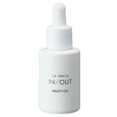 商品名ラシンシア IN/OUT マルチオイル 25ml仕様■内容量：25mlバクチオール配合のマルチオイル美容液【使用方法】・化粧水や美容液でお肌を整えた後、適量を手のひらにとり、お顔全体にハンドプレスしてなじませます。その後クリームを塗っ...