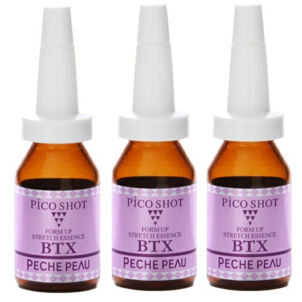 商品名ピーチポウ ピコショット フォルムアップストレッチエッセンス 13ml×2本仕様■内容量：13ml×2本■1回あたり使用量：適量（1円硬貨大）変化するフェイスラインのサインに気づいた方にBTX成分を活用した美容液です。上質なコクととろ...