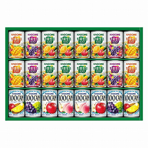 サイズ 化粧箱　約約294×454×62mm SPEC ◆野菜生活100オリジナル（160g）×8、野菜生活100（ベリーサラダ・マンゴーサラダ）（160g）×各4、100CAN（ピーチブレンド・パインアップルブレンド・グレープ・アップル）...