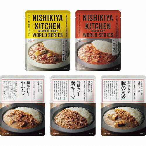 SPEC ◆NK豚の角煮カレー・NK牛すじカレー・NK’23ケバブカレー・NK’23ラタトゥイユカレー各180g×各1、NK鶏キーマカレー150g×1（全てレトルト）（計5食） ※ギフト袋をご利用のお客様はご購入お願いします。 卵 乳 小麦...