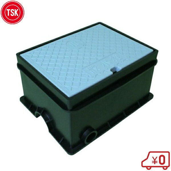 ※沖縄・離島への配送は追加送料を頂きます。 　ご注文確認後に、こちらで変更させて頂きます。 　送料表を確認しご了承の上ご注文をお願いします。 ・散水栓ボックス。 ・鋳複合プラスチック製の為軽くて腐食しません。 ・内外部強化リブ構造の為、強度...