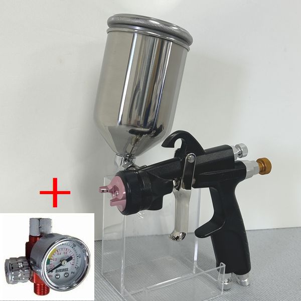 今ならオリジナルLEDライトをプレゼント!！ 【特別限定セール】 スプレーガン(LUNA3-A45-18G)＋塗料カップ(KG-400-FA)＋手元圧力計（HAV-503B）の大変お得なセット LUNA3 Arch (厚膜アーチ) ・最適で...