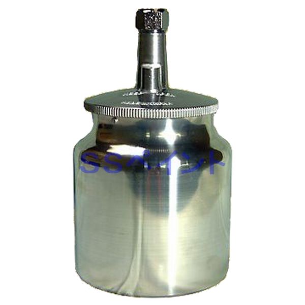 ※使用時には、別途適合ガンが必要です。 メーカー・・DEVILBISS　デビルビス 形式・・KR-470-2C 容量・・700cc　吸上式 素材・・アルミニウム製 取付ネジ径（インチ）・・G1/4 適用ガン・・LUNA・JJ・JJ-K・Ju...