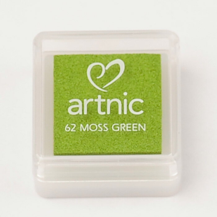 色あせしにくいピグメントインク。 乾きが遅いのでエンボス加工に最適（透明タイプのエンボスパウダーをお使いください） ※インクジェット紙では、インクの染みこみが速いのでエンボス加工は不向きです。※ スタンプがインクパッドより大きい場合は、パッ...