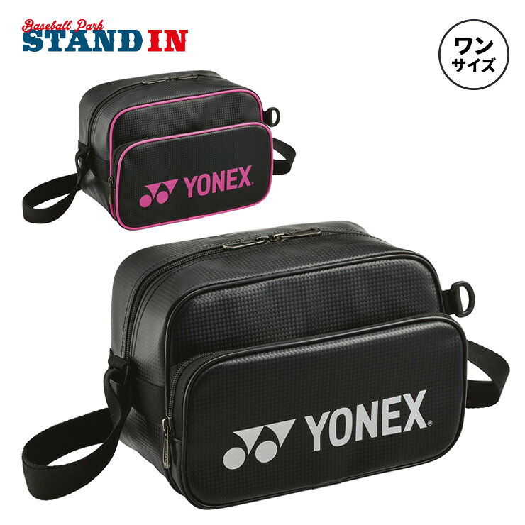 素材 PU 仕様:正面ポケット、内ポケット、YKKファスナー サイズ one size カラー ブラック/シルバー ブラック/ピンク関連商品ヨネックス YONEX ステンレスボトル 1.17L 水筒 AC591...ヨネックス YONEX ...