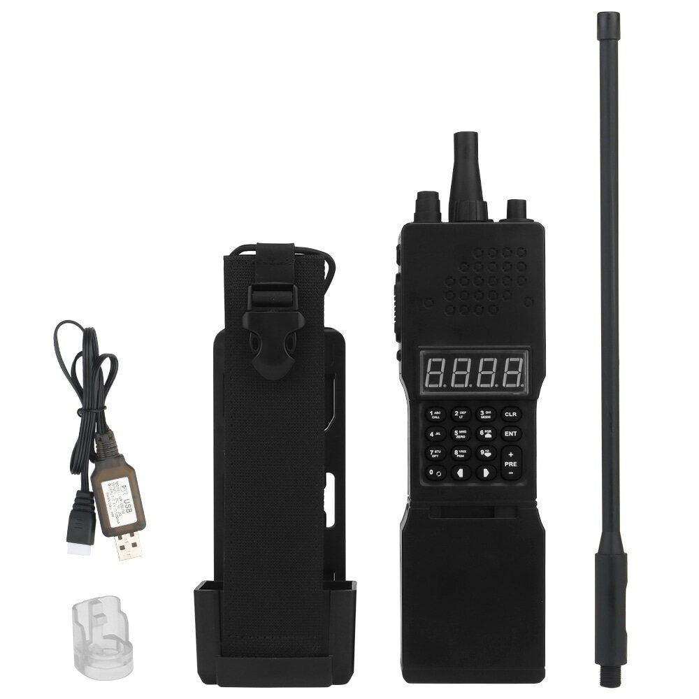 電動ガンのスプリングマガジンやガスガンのマガジンの給弾を電動で行えるBBローダーとなります。 アメリカのHarris社が開発・製造した携帯型軍用トランシーバー AN/PRC-152の形状をモチーフとしており、 装備として携帯しても違和感のな...