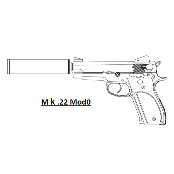 ※こちらはマガジン単品の商品です。本体は付属しません。 メーカー：マルシン工業 マルシン Mk.22 Mod0 モデルガン 完成品 エクセレントHW ブラックプラグリップ です。 通称”ハッシュパピー”（Hushpuppy） 特殊部隊などで...