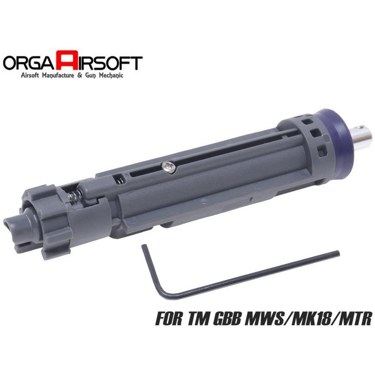 メーカー：ORGA AIRSOFT [ノズル先端からレンチで流量調整が可能なノズルコンプリート] ●商品名 ： ORGA FRAノズルASSY 東京マルイ MWS/MK18/MTR/ブロック1対応 ●商品番号 ： ORGA-FRA-MWS ...
