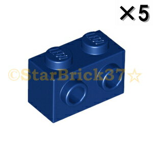 レゴ[LEGO]パーツのブロック1×2[片側面にスタッド有]ダークブルーの5個セットです。レゴ[LEGO]パーツのブロック1×2[片側面にスタッド有]のダークブルーです。