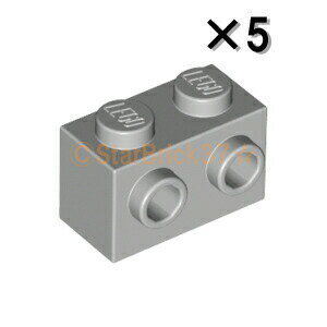 レゴ[LEGO]パーツのブロック1×2[片側面にスタッド有]ライトブルーイッシュグレイの5個セットです。レゴ[LEGO]パーツのブロック1×2[片側面にスタッド有]のライトブルーイッシュグレイです。