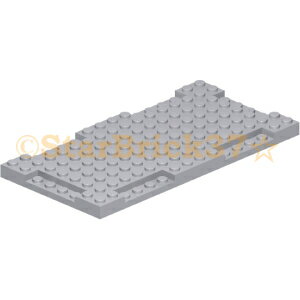 レゴ[LEGO]パーツのブロック8×16×2/3-1×4[凹み付]のライトブルーイッシュグレイです。レゴ[LEGO]パーツのブロック8×16×2/3-1×4[凹み付]のライトブルーイッシュグレイです。