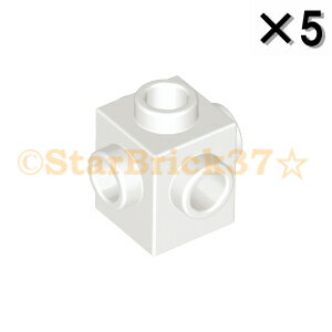 レゴ[LEGO]パーツのブロック1×1[4方向スタッド]ホワイトの5個セットです。レゴ[LEGO]パーツのブロック1×1[4方向スタッド]のホワイトです。