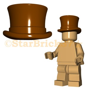 レゴ[LEGO]カスタムパーツばら売りのトップハットのブラウンです。 ※この商品はカスタムパーツ[互換品]です。レゴ[LEGO]社の公式商品ではありませんのでご注意ください。 ミニフィグや装着パーツは使用例ですので付属しておりません。レゴ[...