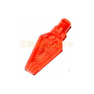 レゴ[LEGO]パーツの槍の先端[武器]のトランスネオンオレンジです。レゴ[LEGO]パーツの槍の先端のトランスネオンオレンジです。