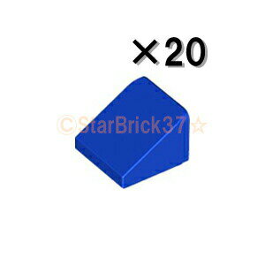 レゴ[LEGO]パーツのスロープ31度1×1×2/3ブルーの20個セットです。レゴ[LEGO]パーツのスロープ31度1×1×2/3のブルーです。