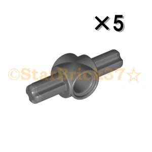 レゴ[LEGO]パーツのテクニックピンコネクター[両端車軸付き]ダークブルーイッシュグレイの5個セットです。レゴ[LEGO]パーツのテクニックピンコネクター[両端車軸付き]のダークブルーイッシュグレイです。