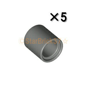 レゴ[LEGO]パーツのテクニックピンコネクター[丸筒・長さ1L]ダークブルーイッシュグレイの5個セットです。レゴ[LEGO]パーツのテクニックピンコネクター[丸筒・長さ1L]のダークブルーイッシュグレイです。