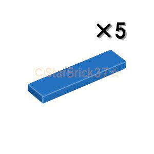 レゴ[LEGO]パーツのタイル1×4ブルーの5個セットです。レゴ[LEGO]パーツのタイル1×4のブルーです。