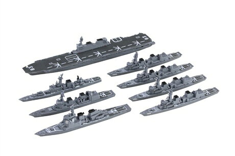 メーカー希望小売価格はメーカーサイトに基づいて掲載しています1/3000 集める軍艦シリーズ 海上自衛隊第1護衛隊群。2017年前後の仕様をモチーフにしています。マーキングや細部表現用のデカールを収録しています。ホイールや足回りの形状も細か...