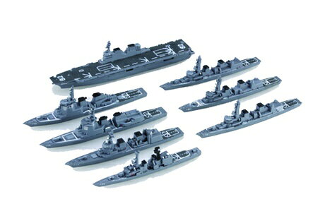 メーカー希望小売価格はメーカーサイトに基づいて掲載しています1/3000 集める軍艦シリーズ 海上自衛隊第2護衛隊群。2017年前後の仕様をモチーフにしています。マーキングや細部表現用のデカールを収録しています。ホイールや足回りの形状も細か...