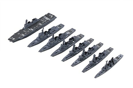 メーカー希望小売価格はメーカーサイトに基づいて掲載しています1/3000 集める軍艦シリーズ 海上自衛隊第3護衛隊群。2017年前後の仕様をモチーフにしています。マーキングや細部表現用のデカールを収録しています。ホイールや足回りの形状も細か...