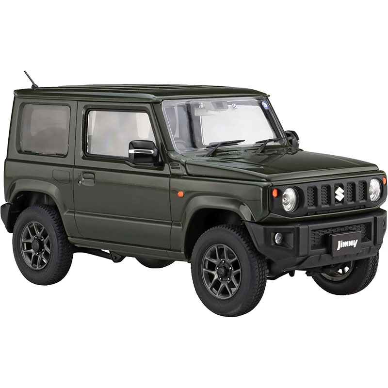 メーカー希望小売価格はメーカーサイトに基づいて掲載していますスズキ ジムニー JB64W-1型のXCグレードを1/24スケールで再現した特別仕様の組立キットです。色分け済みパーツと接着剤不要のスナップフィット方式を採用。艶のあるジャングルグ...