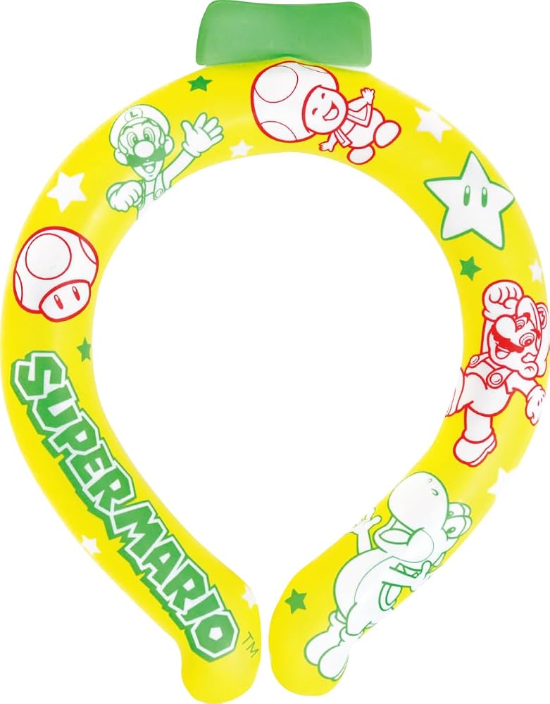 商品情報 商品の説明 商品紹介大人気「スーパーマリオ」のクールネックリングが登場！28度で自然凍結！暑さ対策に大活躍なクールリングです♪心地よい快適温度をキープして首から体を冷やしてくれます。屋外での熱中症対策や、通勤通学のクールダウンにも...