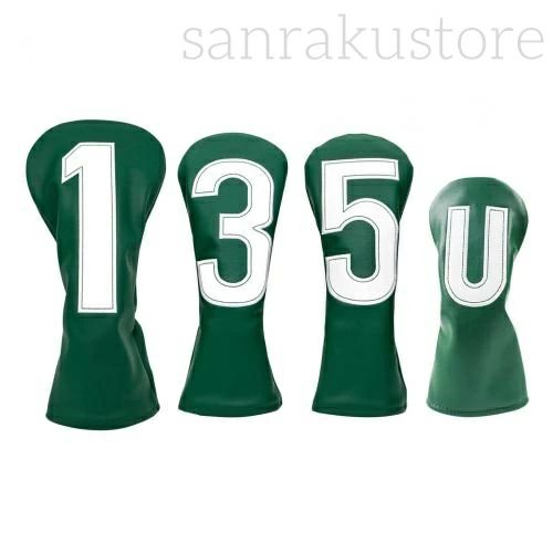 【高品質】: ゴルフヘッドカバーは、高級PUゴルフウッズヘッドカバープロテクターで作られており、防水性があり、柔らかく、耐久性があります。【輸送時の保護】: 厚い黒い裏地により、プレー中や旅行中に発生する可能性のあるへこみや損傷からクラブを...