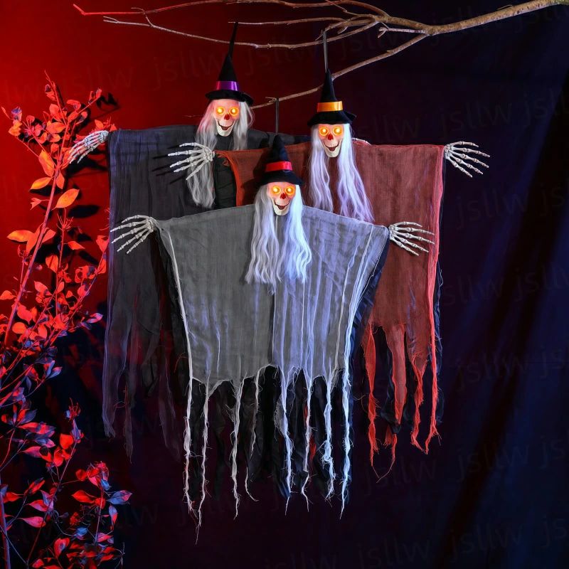 商品説明 【ハロウィン装飾】 リアルで立体感のあるおばけオーナメント！ 友達をビックリさせる迫力で、パーティーが盛り上がること間違いなし🎃 【ここがスゴい！】 ・LEDライト搭載で不気味な雰囲気を演出 ・ホラー効果音で臨場感...