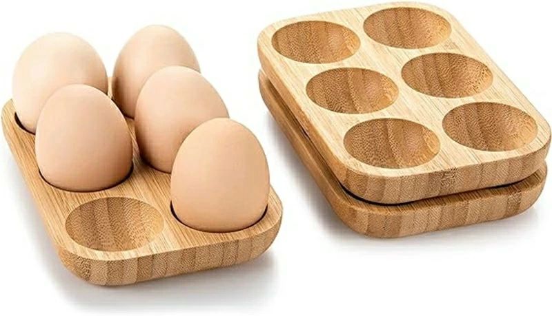 【材質】高品質の木製素材で作られた木製のエッグホルダーは、完全で丈夫で耐久性があります。 【特徴】オーガナイザー ラックは優れた仕上がりで、バリがなく滑らかで、カウンタートップを整理できます。スタック可能で省スペースで、冷蔵庫、サイドボード...