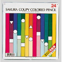 　【サクラクレパス】 クーピー色鉛筆24色(スタンダード) （PFY24）商品スペック※仕様変更で商品画像と異なる場合があります。ご了承ください。