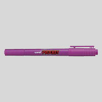 　【三菱鉛筆】 プロッキー PM-120T （PM120T）商品スペック　□商品詳細： 極細/細字丸芯（0.4mm・0.9mm）　□線巾： 極細0.4/細字丸芯0.9mm　□長： 145.6mm　□インク種類： 水性顔料　□材質： 再生素材...
