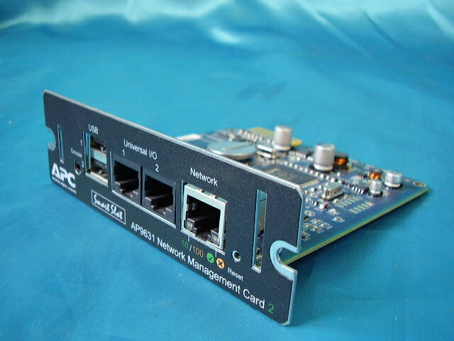 ◆商品情報◆ 商品名/型番 Network Management Card 2/AP9631J 付属品 無し 保障期間 商品到着後一週間 発送サイズ 60サイズ