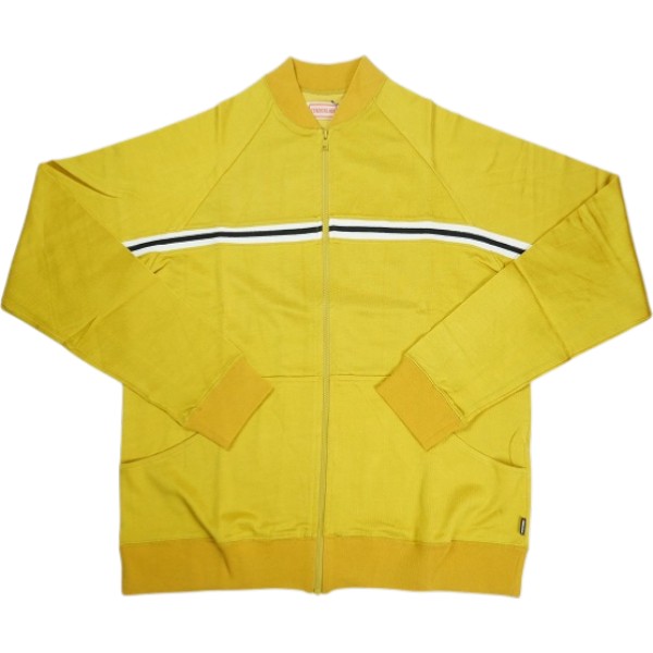 商品情報 ブランド TENDERLOIN 商品名 TBC ZIP UP CREW TRIM GOLD ジャケット カラー 黄 サイズ XL 素材 コットン50％/レーヨン50％ 付属品 - 商品管理番号 20836474 商品状態 新古品・...