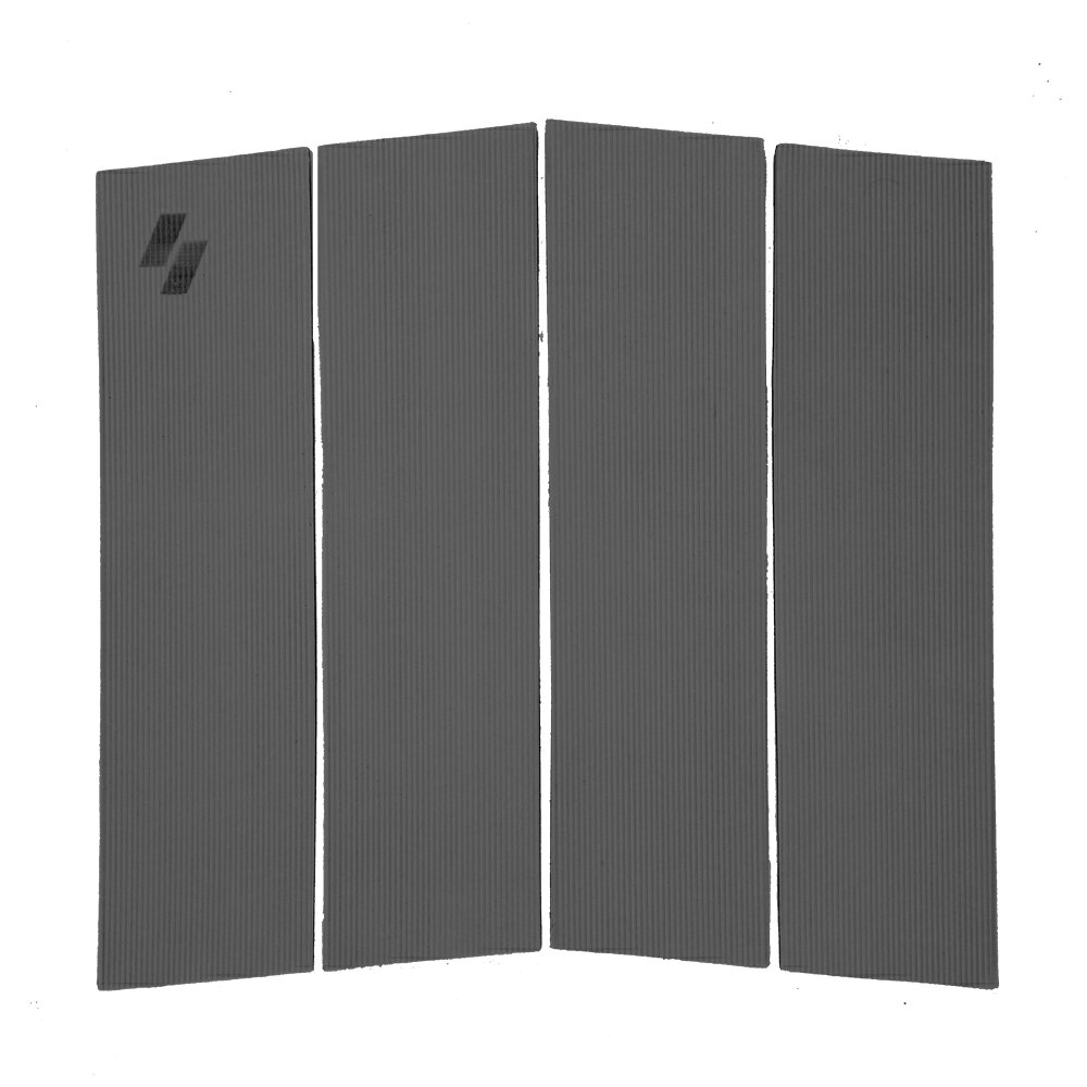 Lightweight. Natural Board Feel. 自由度の高い4ピース構造を採用したフロントデッキトラクション。 ボード形状に合わせて自然なセッティングが可能です。 パッドにはSLIT（スリット）グルーブを採用し、前足の安定...