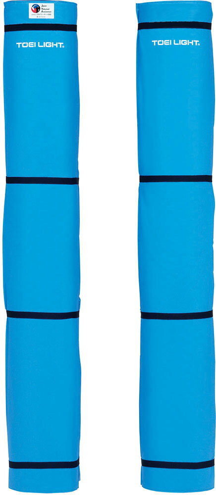 商品本体サイズ：楕円形(23×28cm)×高さ180cm商品重量：5kg/組支柱、ネット巻きをスッキリと包みこみ衝撃吸収にも優れます。外被:ナイロンターポリン(防炎加工)、芯材:ポリエチレンフォーム日本ベルト式面ファスナー止ワンタッチ装着の...