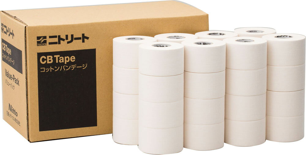 商品本体サイズ：18cm×15.5cm×29cm数量：ボックス入数:32巻お得なパックでチームユース用にお使い頂けます。基材/綿布、粘着剤/天然ゴム系日本スポーツテーピングで最も主体となるテープです。関節の固定と可動域の制限を目的として、予...