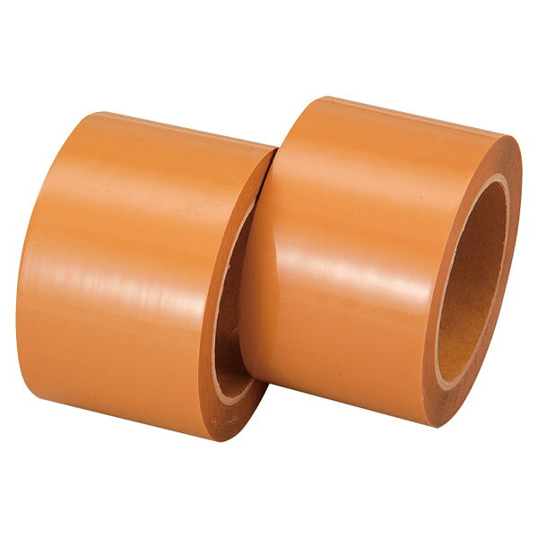 商品本体サイズ：長さ50m×幅7cm、厚さ0.08mm商品重量：640g/組一時的にラインを消したい時に。需要が多い5cm幅を覆い隠せる7cm幅。長さ50mで2巻組。ポリプロピレン日本エバニュー EVERNEW ラインテープ ライン コート...