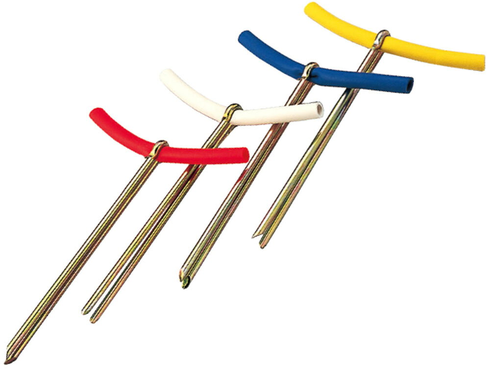 商品本体サイズ：直径4mm×長さ14.5cm、チューブ/長さ11cm商品重量：30g/本数量：10本入りグラウンドでのマーカーポイントとして、ラバータイプを採用しているため、地面に立つマーカーとなっています。カラーは4色から選択できます(1...