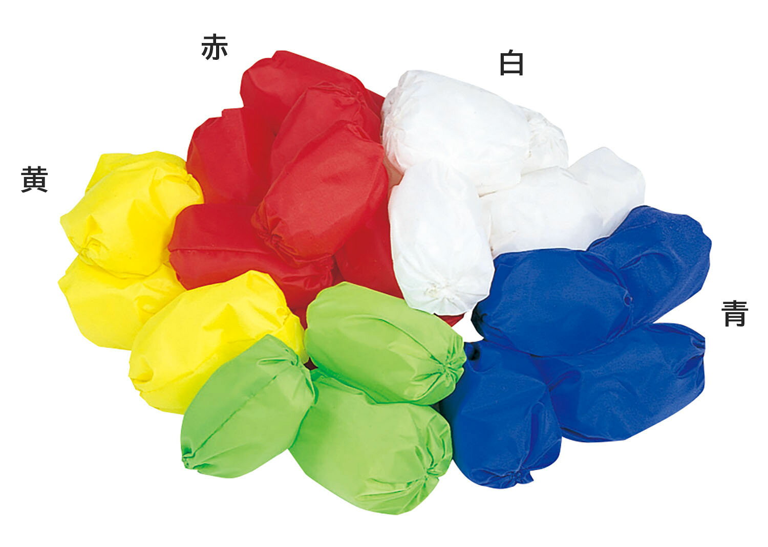 商品本体サイズ：直径5cm商品重量：70g/ヶ外被が破けても安心の二重構造！ちょっと重めの70g。外被/ナイロンタフタ(二重構造)、中身/塩化ビニールチップ台湾エバニュー EVERNEW 運動会 玉入れ