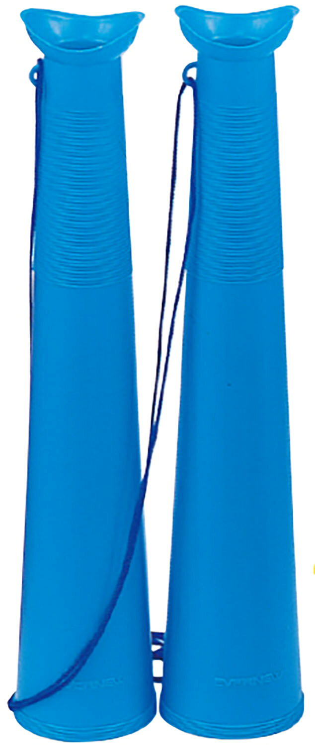 商品本体サイズ：長さ40.5cm×口径8cm商品重量：180g/組口径部は8cmと細い。両手に持って盛り上がろう！2本1組。ポリエチレン日本紐付、2本1組0｢カラーをご指定ください｣100=赤・400=黄・700=青エバニュー EVERNE...