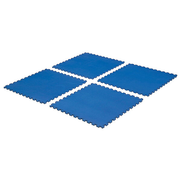 商品本体サイズ：100×100×1.8cm(枚)商品重量：7kg/組内容量：4枚1組抗菌剤入りEVA発泡樹脂を採用することにより、衛生的で、柔軟な感触と粘りがあり、かつ底づきしにくい高弾性と密着性がよく、ご家庭や福祉・医療等各施設やキッズル...