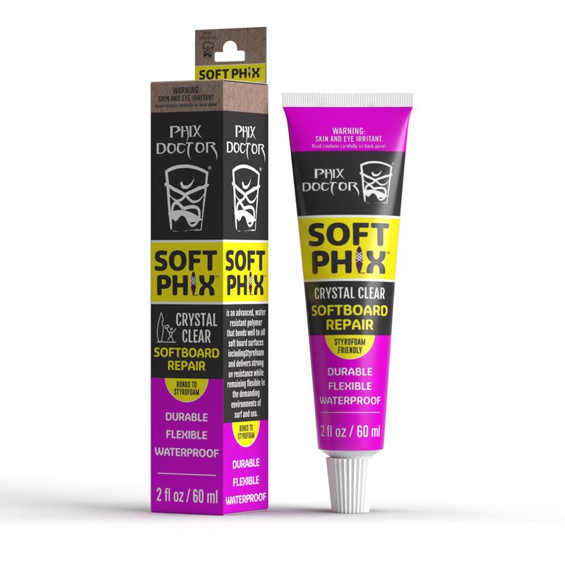 【 PHIX DOCTOR SOFT PHIX SOFT BOARD REPAIR KIT｜ソフトフィックス】■ 仕様・ソフトボード専用修理材・ソフトボードの芯材でも表面でも使える・スタイロフォーム/EPS/EVA/HDPE/ゴム/木材/金...